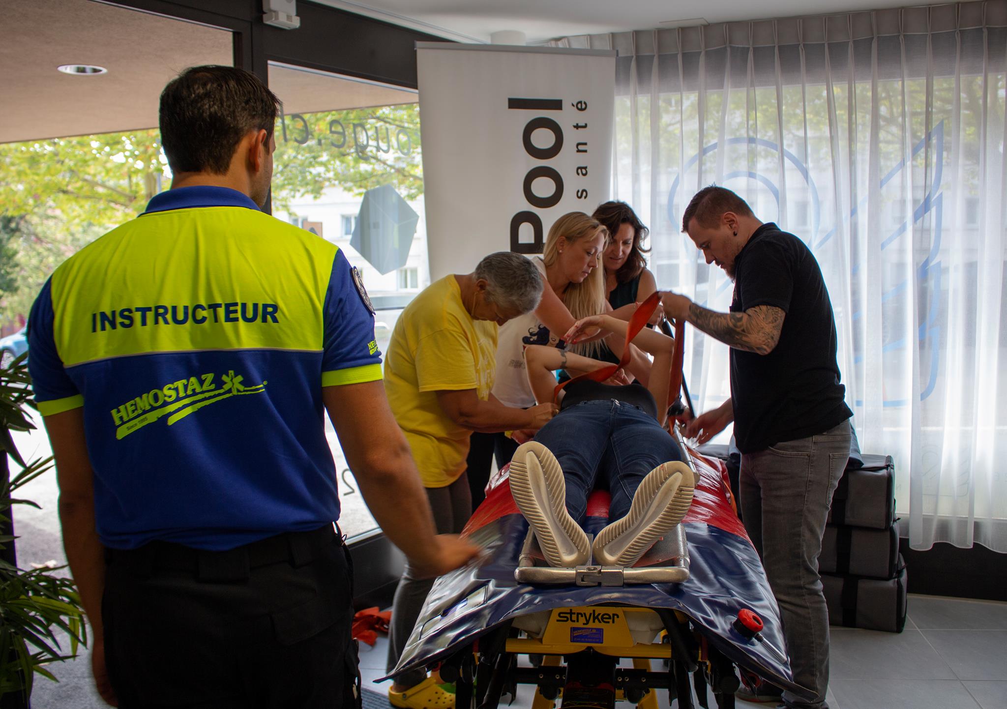 Cours de premiers secours - Centre de formation Hemostaz